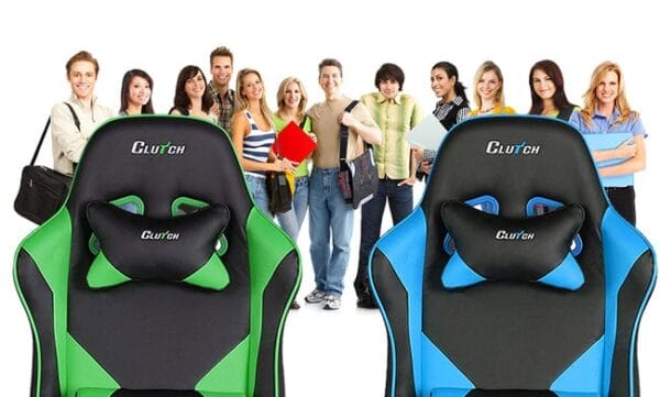 Clutch Chairz Throttle Series: Classic Racing-Style Chair