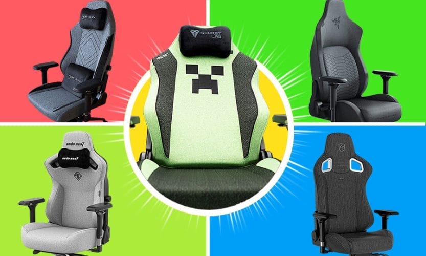 Best Fabric Gaming Chairs Ranked (2025 Buyer's Guide)