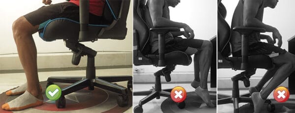 Gaming Chair Posture: Step-By-Step Dynamic Neutral Sitting