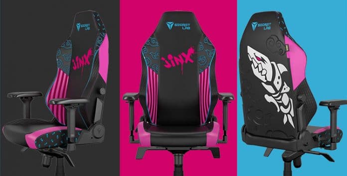 New League of Legends x Secretlab Jinx Gaming Chair
