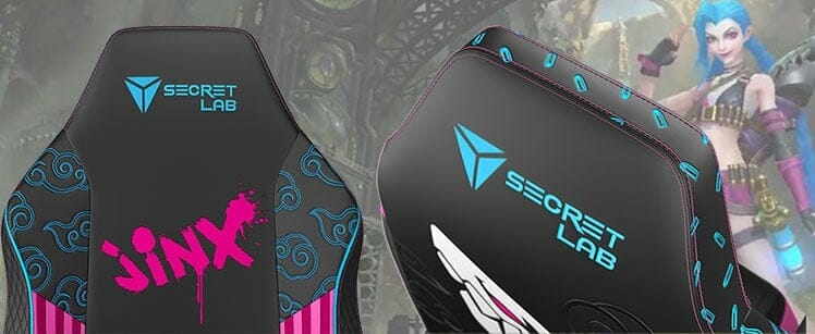New League of Legends x Secretlab Jinx Gaming Chair