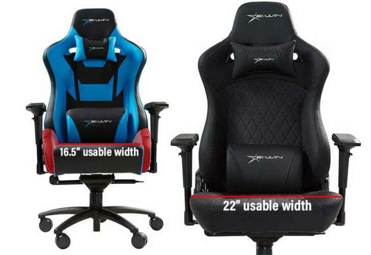 Best Gaming Chairs for Big Guys: Premium XL 400 lbs Support