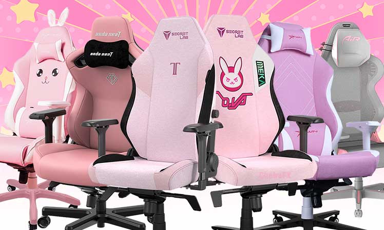 Best Pink Gaming Chairs: Candy-Colored Ergonomic Luxury