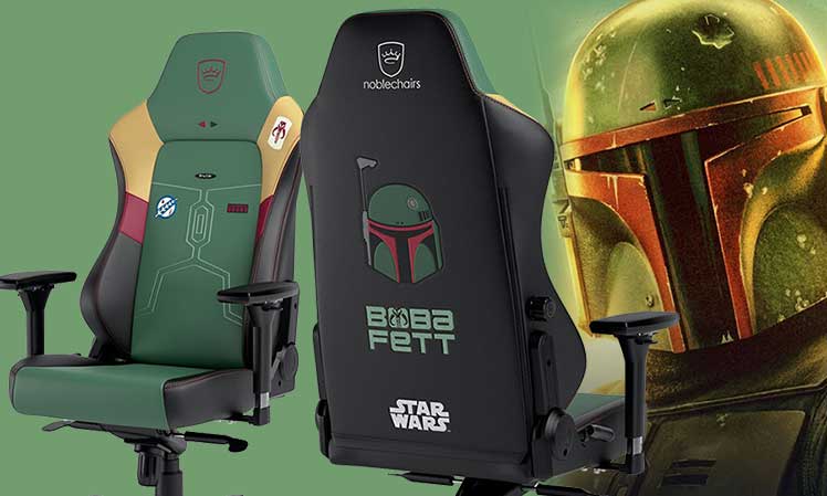 Noblechairs Hero Boba Fett Gaming Chair Released In Europe
