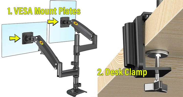 Desk-Mounted Monitor Arms: Ergonomic And Aesthetic Benefits