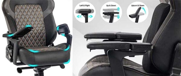 Fantasylab Gaming Chairs: Cheap 400 lbs Support For Big Guys