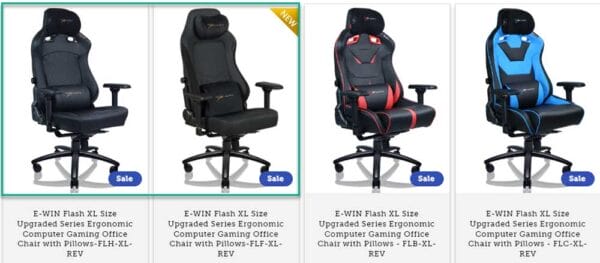 5 Premium XL Gaming Chairs With 400 lbs Big & Tall Support